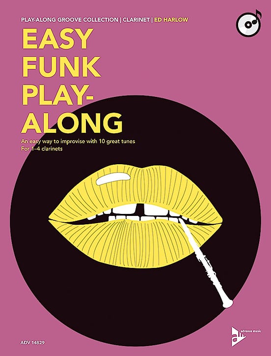 Ed Harlow - Easy Funk Play-Along Book w/CD - Clarinet | Reverb