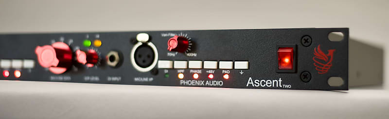Phoenix Audio Ascent Two EQ - Dual Mono Mic Preamp & EQ | Reverb