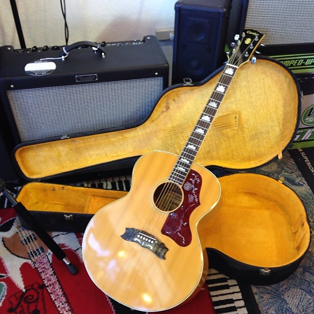 1970's Cortley Japan CF-85 J-200 Lawsuit Guitar Vintage | Reverb