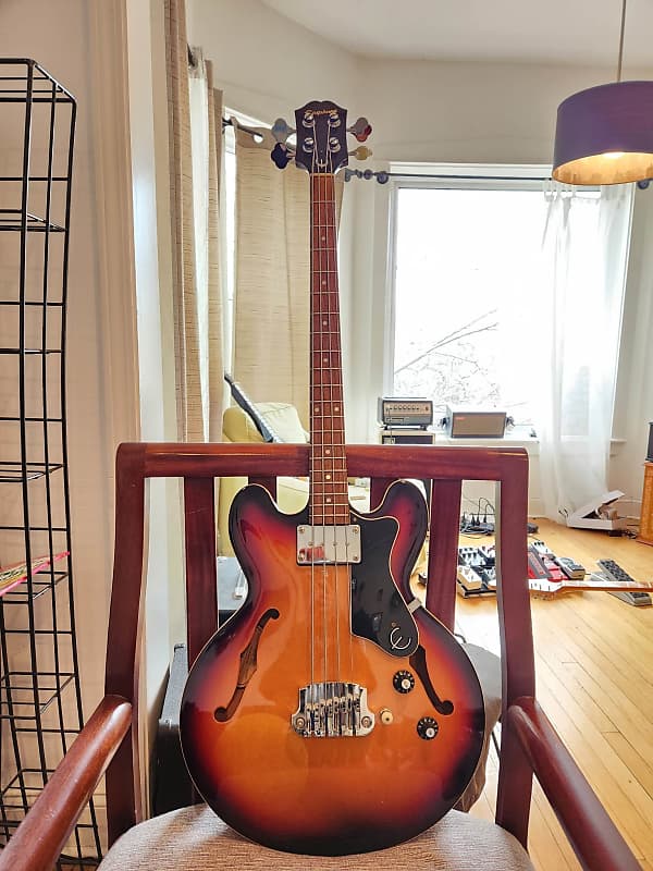 Epiphone Rivoli 1990's - Three Color Sunburst | Reverb