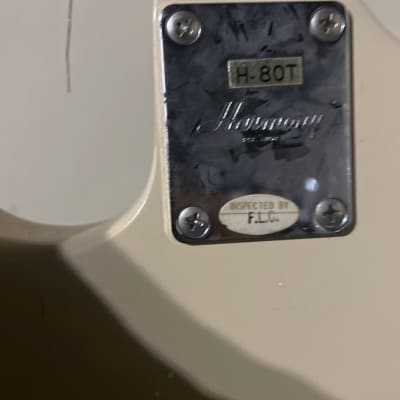 Harmony H80T Cream Stratocaster | Reverb