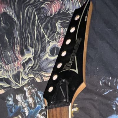 Ibanez RG7321 Black 2012 7 String guitar neck | Reverb