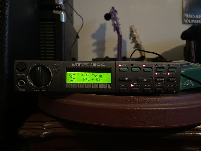 Yamaha FX500 - Slowdive Shoegaze Rack Effects Unit | Reverb