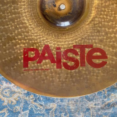 Rare Red Label Paiste 3000 RUDE 17” Crash Ride 1522 g FULL | Reverb