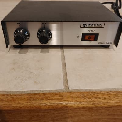 Bogen GA-6A Bass Amp Head - Converted | Reverb