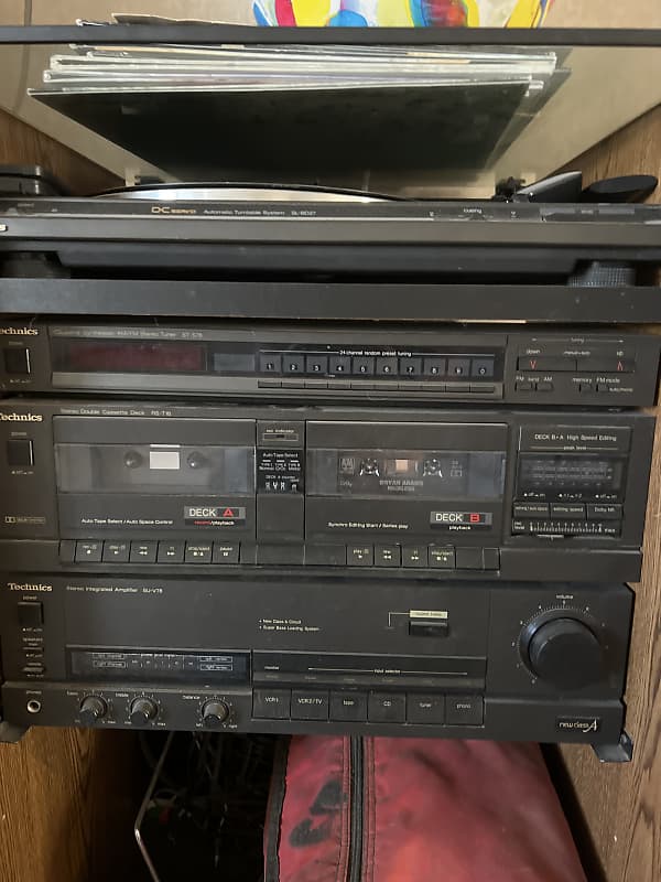 technics home stereo with speakers | Reverb