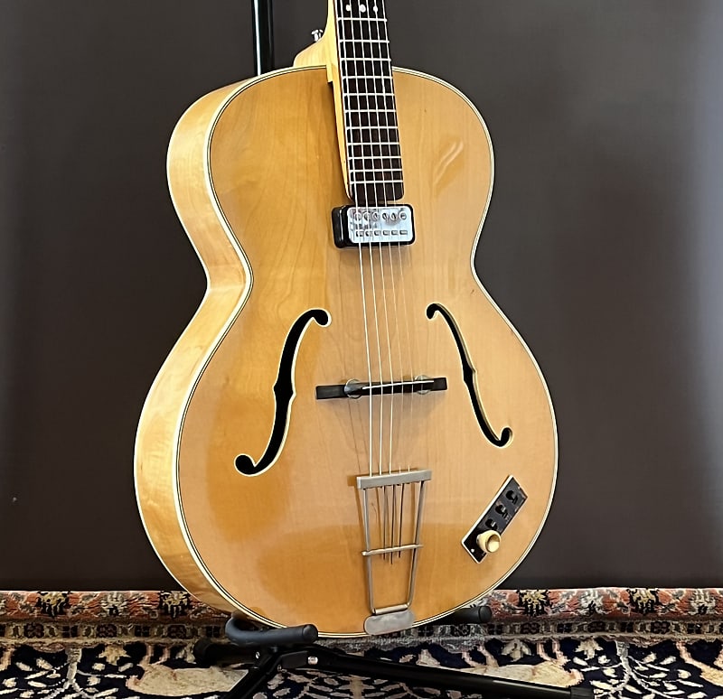 1958 Hofner Senator - Blonde | Reverb