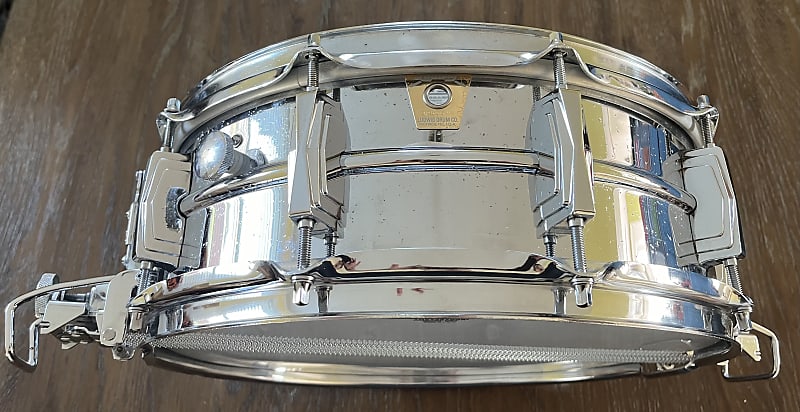 Ludwig LM-410 14x5 Super Sensitive Snare Drum Remo 90s Free | Reverb