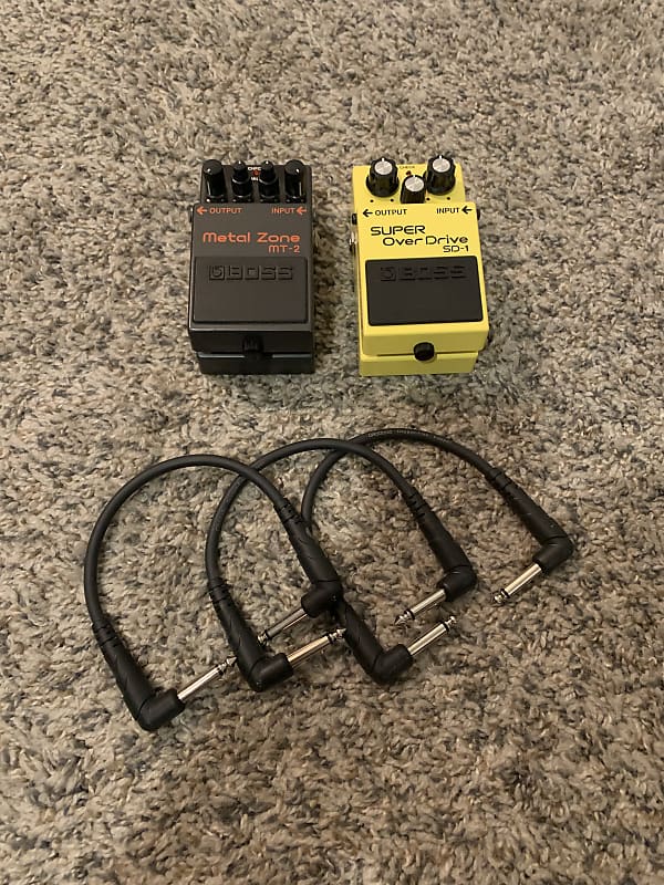 Boss MT-2 Metal Zone (Silver Label) 1991 - Present - Black | Reverb