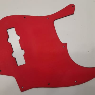 Pickguard Jazz bass 2023 - Red | Reverb