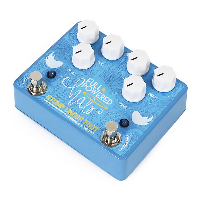 Stomp Under Foot Full Powered Halo Overdrive & Distortion | Reverb