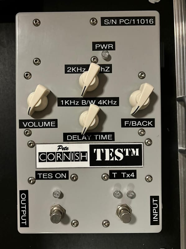 Pete Cornish TES (Tape Echo Simulator) 2011 - Grey/Silver | Reverb