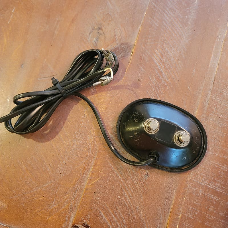 Fender Vintage 2 Button Blackface Footswitch 1960s Reverb | Reverb