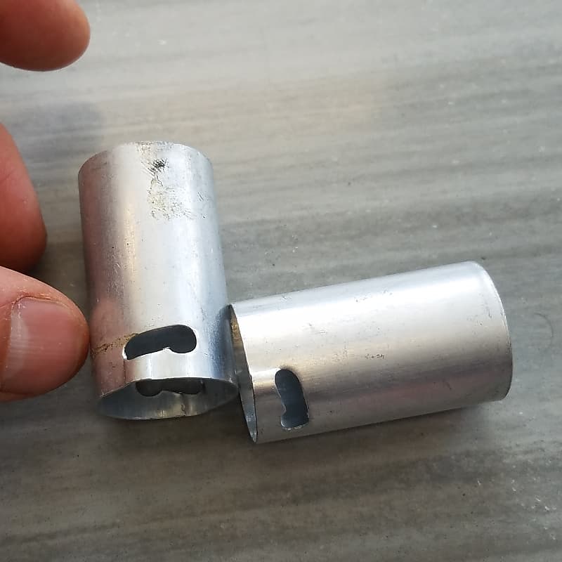 Tandberg Pair (2) Tube Shields 12AX7 9-pin J-Slot J50-06 | Reverb