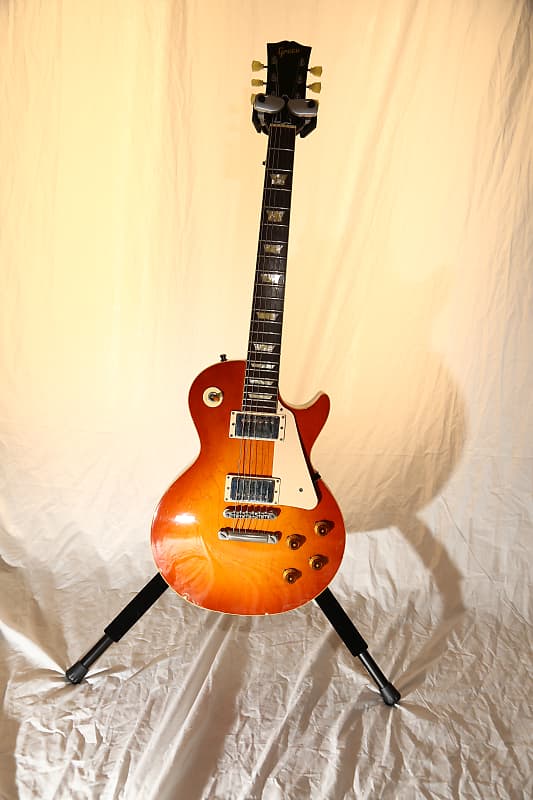 Greco Eg 59-70 Les Paul 1989 - Cherry sunburst jimmy page Les | Reverb