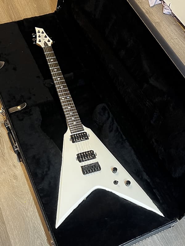 Kiesel Ultra V - Metallic white pearl | Reverb