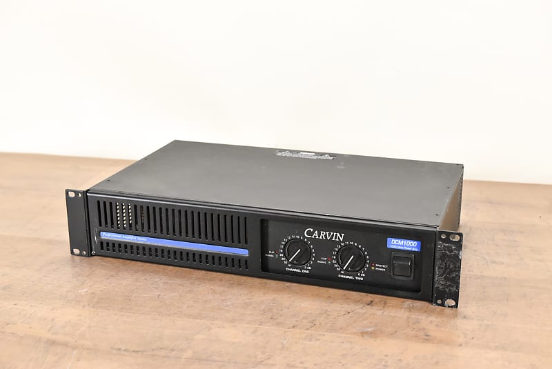 Carvin DCM1000 Two-Channel Power Amplifier (church owned) | Reverb