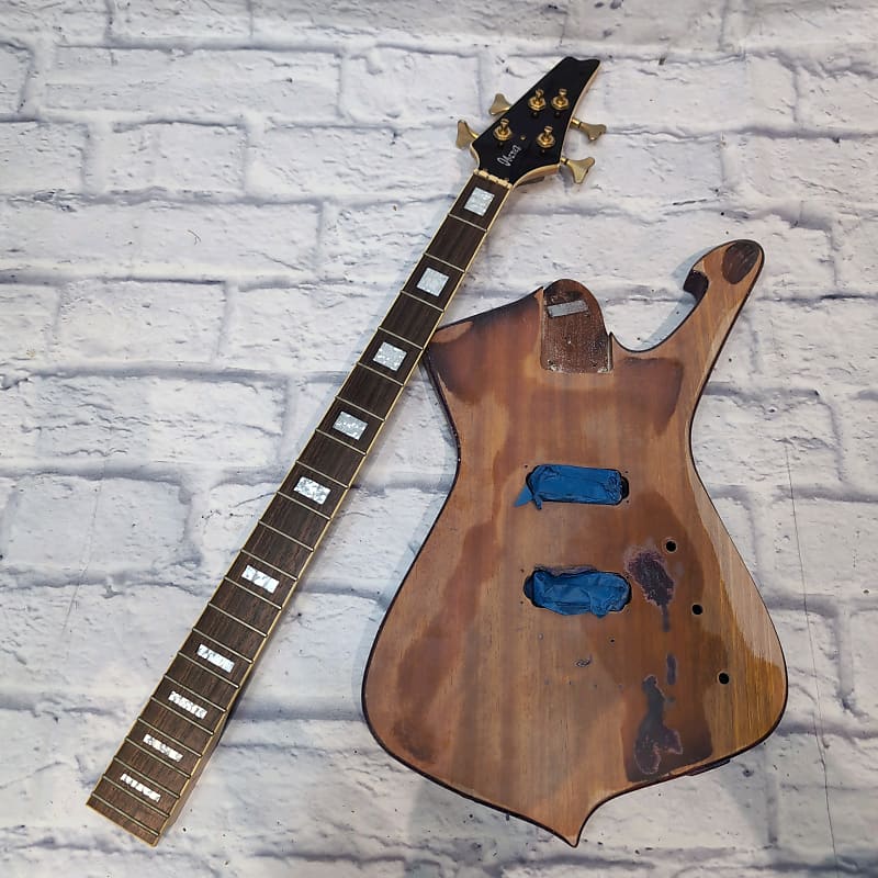 Ibanez Iceman 4 String Bass Guitar Project MIK | Reverb