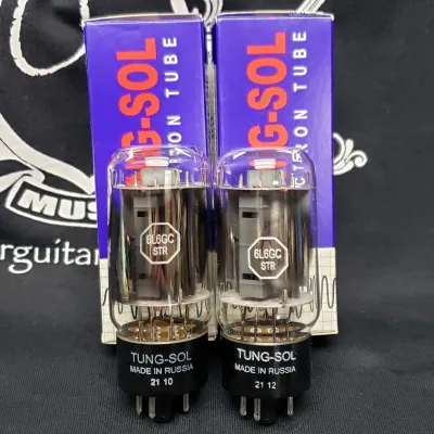 Tung-Sol 6L6GC STR Matched Pair | Reverb