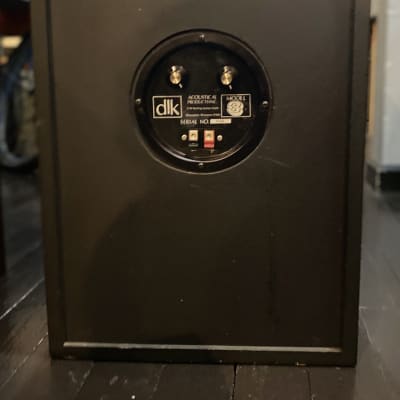DLK Model 3 Vintage Floor Standing Speakers Newly Refoamed | Reverb