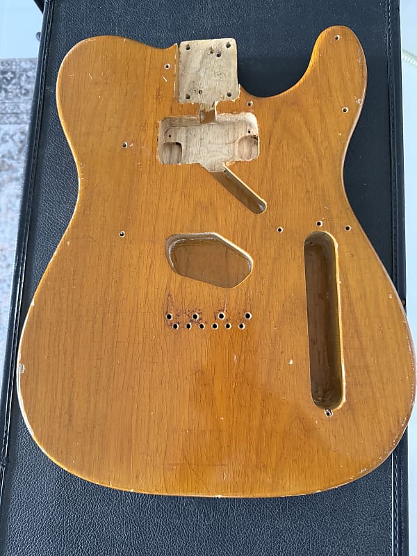 Fender Telecaster body 1968 - Natural | Reverb