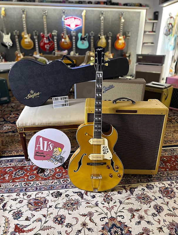 Stanford Guitars FATBOY GOLDEN EYE 95 2024 - Gold | Reverb UK