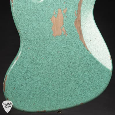 Fender Custom Shop 1964 Jazz Bass Heavy Relic P/J - Seafoam | Reverb