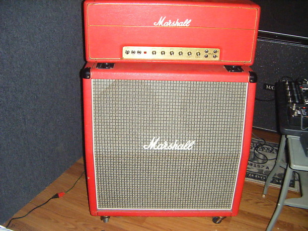 Marshall SuperLead 100 Half Stack 1973 Red | Reverb