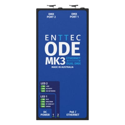 Enttec 70407 ODE MK3 Two-universe Bidirectional DMX Ethernet | Reverb