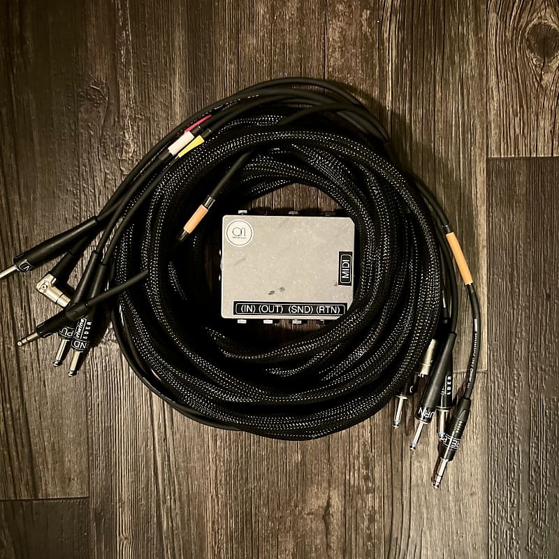 Whirlwind 25 Ft Loom + Omilion Audio Junction Box | Reverb