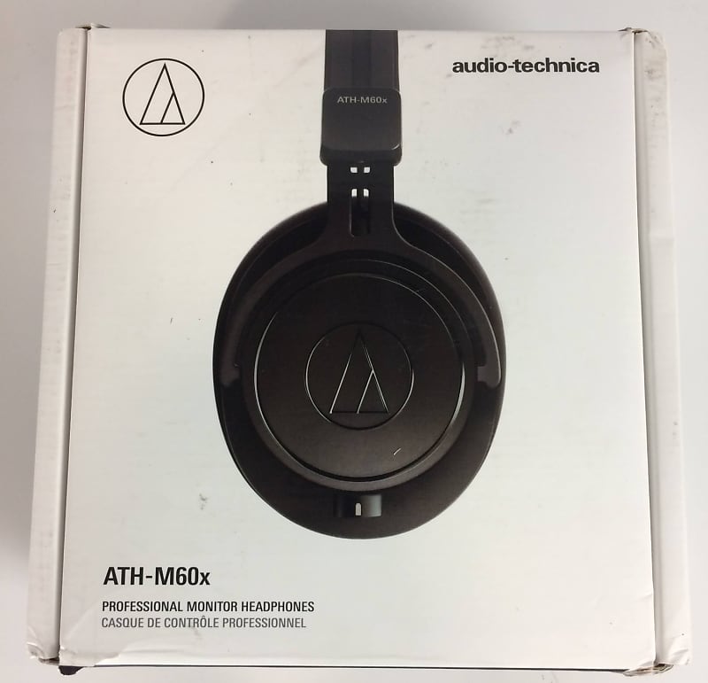 Audio Technica ATH-M60X Closed-Back Professional Monitor | Reverb