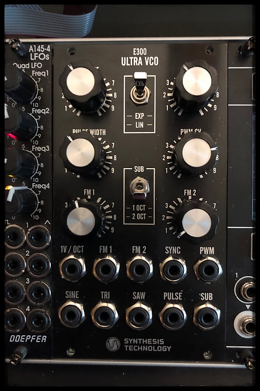 Synthesis Technology - e300 Ultra VCO - Black | Reverb