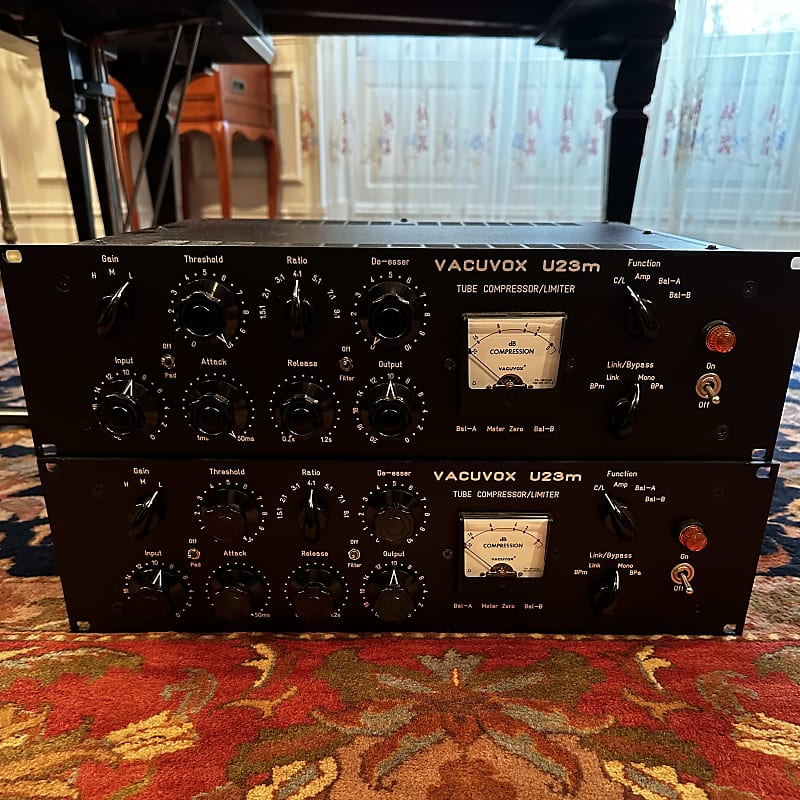 Vacuvox U23m Tube Compressor / Limiter Pair | Reverb