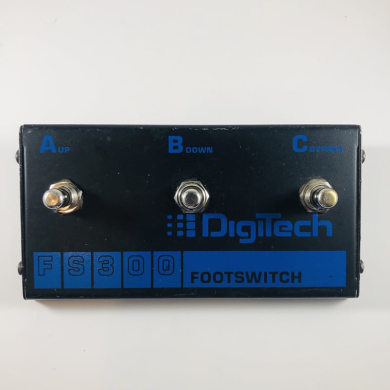DigiTech FS300 3-Button Multi-Function Footswitch | Reverb