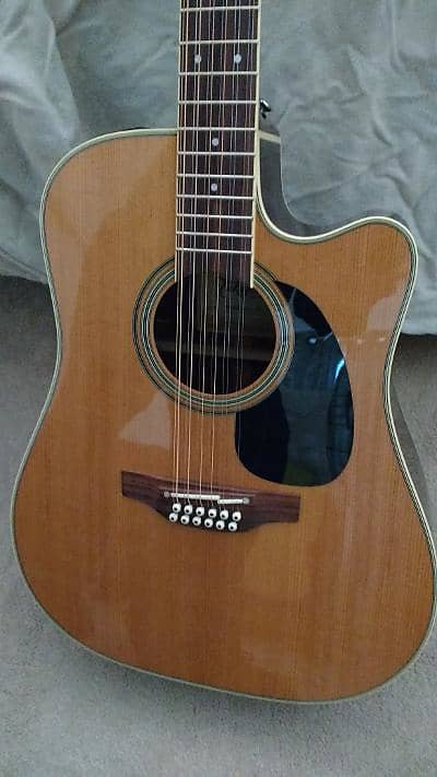 Takamine EF400SC-TT 12 String Guitar Natural Gloss w/OHSC | Reverb