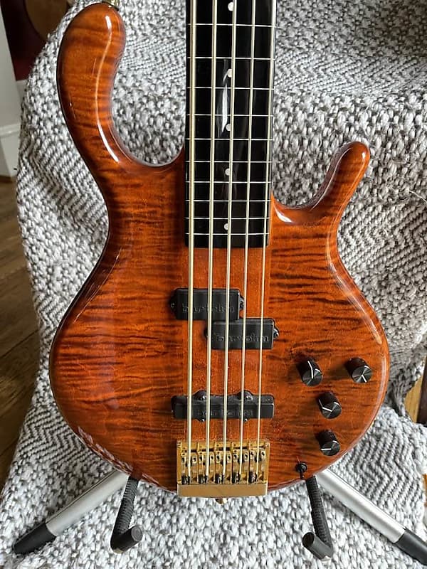 MV Pedulla Pentabuzz 1990 - caramel flame maple | Reverb