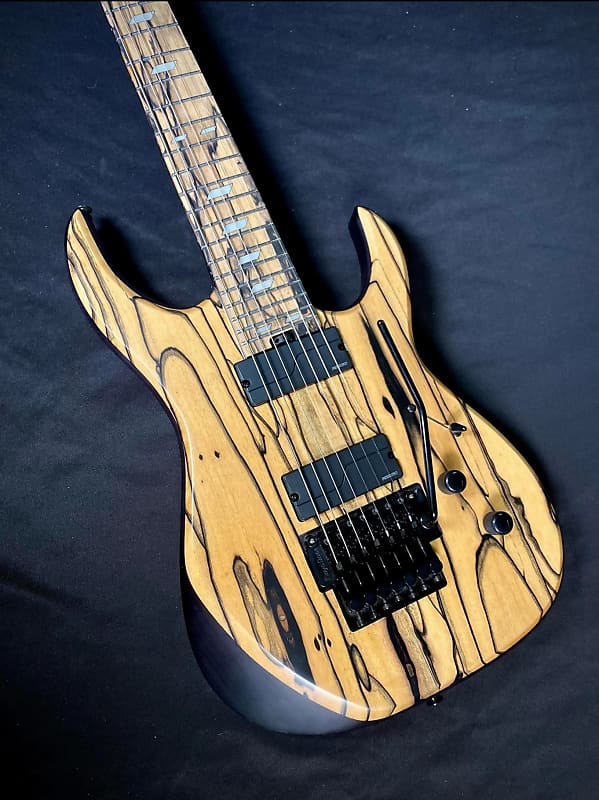 Legator N7FX - PM 7 String Floyd FR - Ninja Pale Moon | Reverb