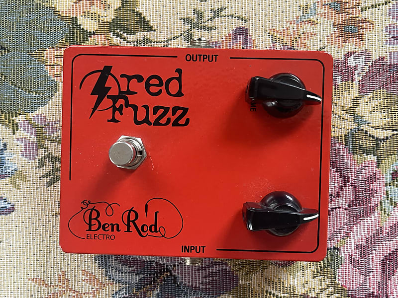 Ben Rod Electro Red Fuzz Rare! | Reverb