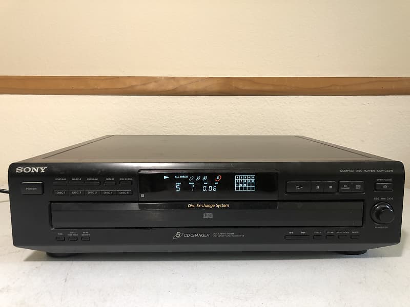 Sony CDP-CE315 CD Changer 5 Compact Disc Player HiFi Stereo | Reverb