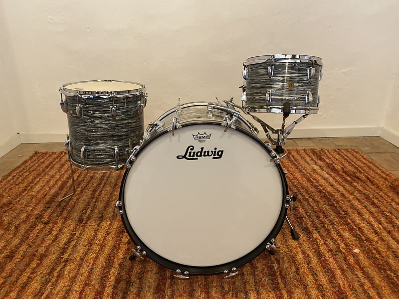 Ludwig 1964 Blue oyster pearl | Reverb