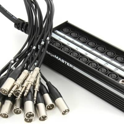 Pro Co SMA1604FBX-50 SMA Series 16x4 Stage Snake with XLR | Reverb