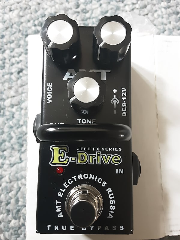 AMT Electronics E Drive Distortion 2010s - Green | Reverb