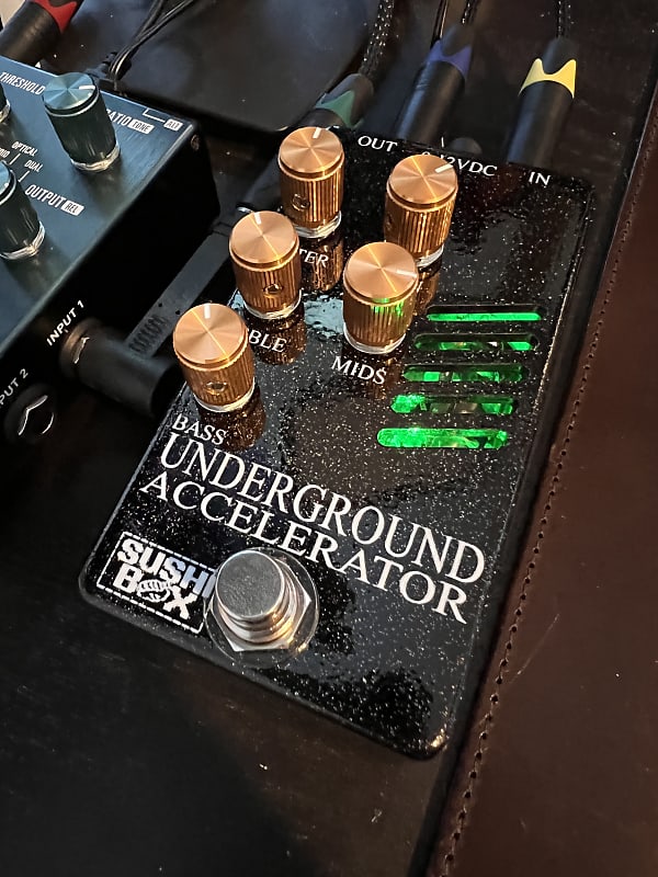 Sushi Box FX Underground Accelerator Hand Wired 2022 - Black | Reverb