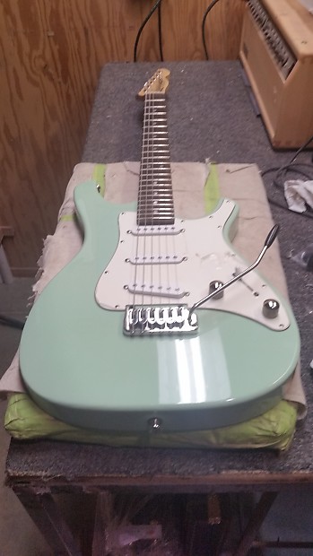 Larrivee Lancaster 2012 Seafoam Green | Reverb