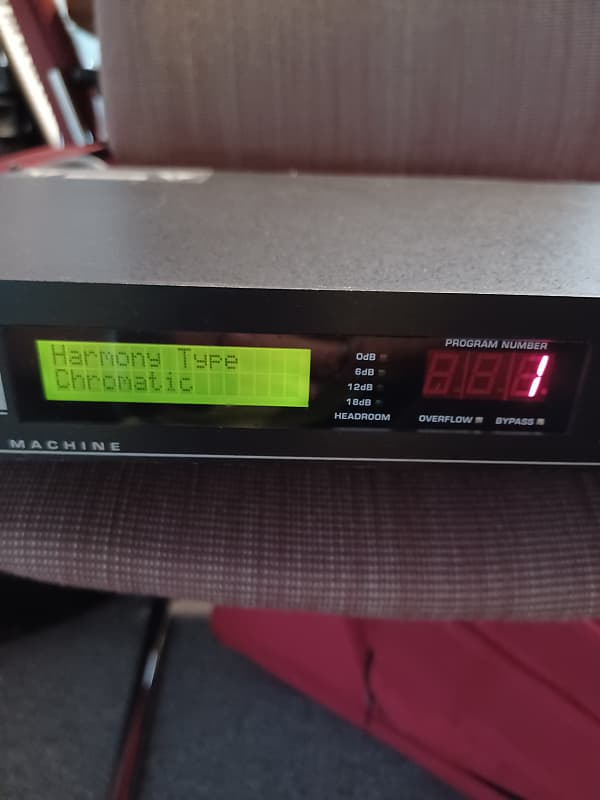 DigiTech IPS33B Super Harmony Machine 1990's 1" Black Rack | Reverb