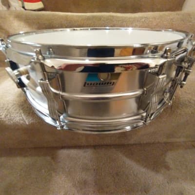 Vintage 1980's Ludwig Coliseum 8x14" Snare Drum W/ P87 Throw | Reverb