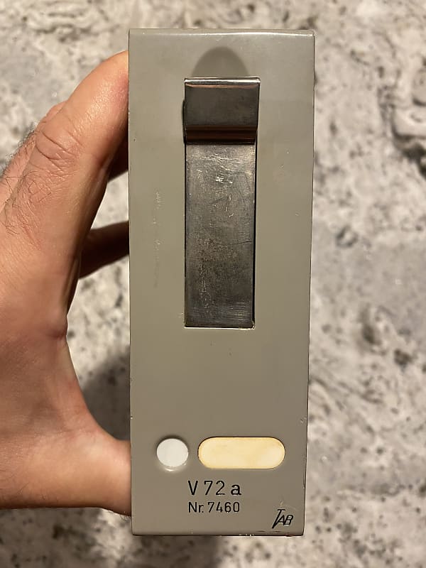 TAB Telefunken Siemens V72a V72 Microphone Preamp | Reverb