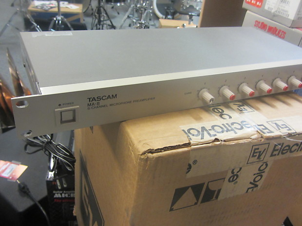 Tascam MA-8, 8-Channel Microphone Preamplifier | Reverb