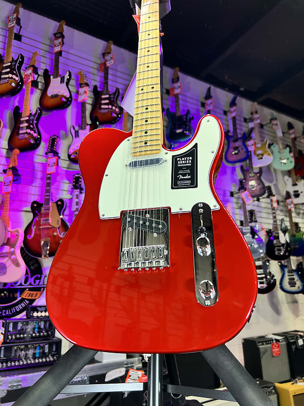 Fender Player Telecaster Solidbody Electric Candy Apple Red | Reverb
