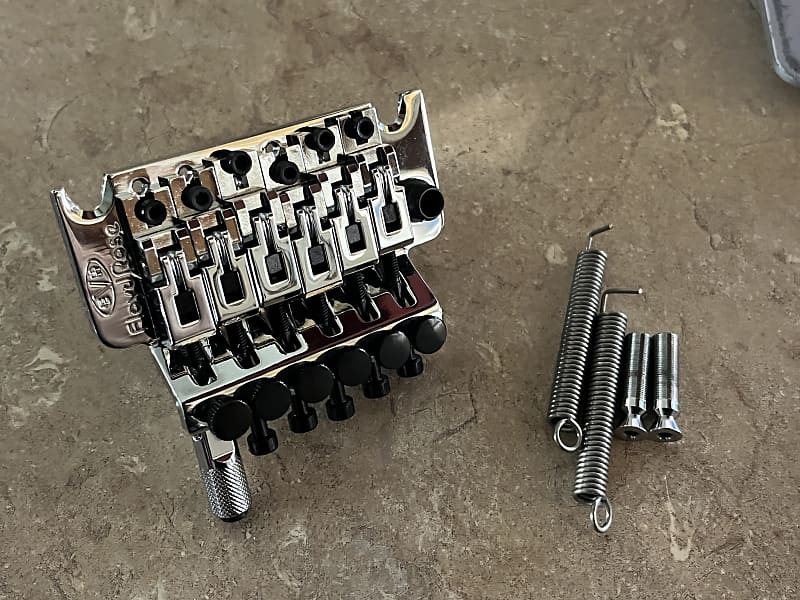 EVH Floyd Rose guitar tremolo 37 chrome | Reverb Australia